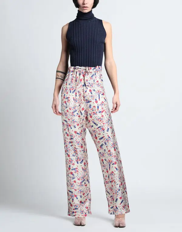 MAISON MARGIELA Multicolor Patterned Pants