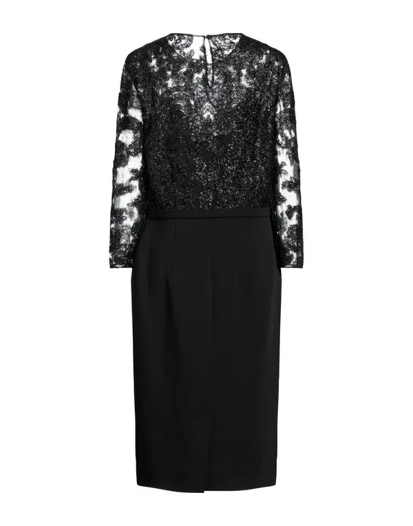 Moschino Midi Dress Size Viscose, Elastane, Polyamide, Polyester, Silk