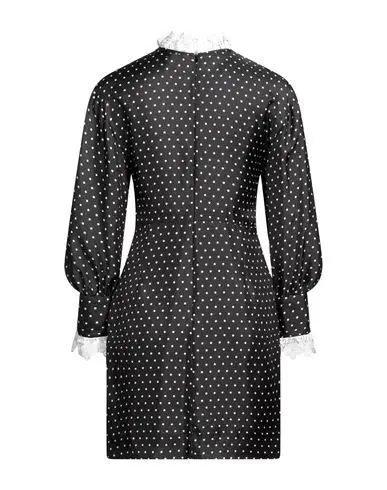 Sandro Mini Dress With Polka Dot Pattern And Turtleneck