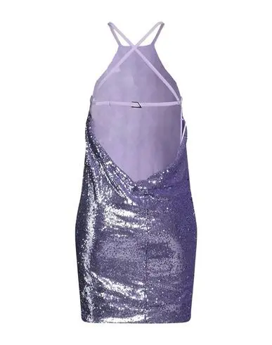 Attico Sequin Mini Dress - Purple