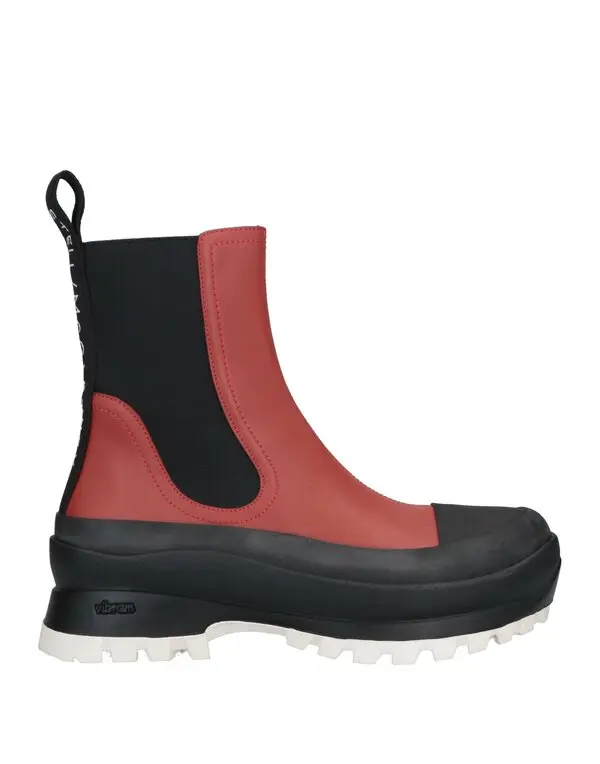 Stella McCartney Chelsea Ankle Boots - Red