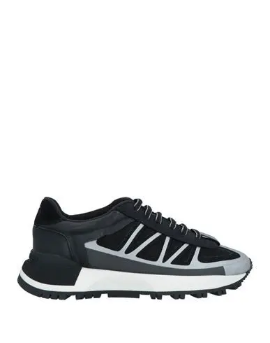 MAISON MARGIELA Sneakers In Leather And Textile Fibers - Black