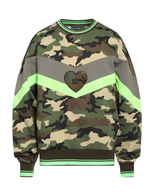 Dolce & Gabbana Camouflage Sweatshirt