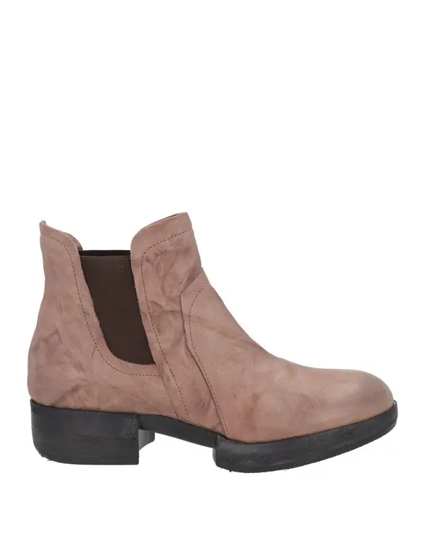IXOS Leather Chelsea Ankle Boots - Beige