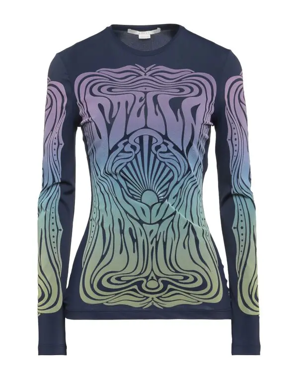 Stella McCartney Printed Embellished Long-sleeve T-shirt