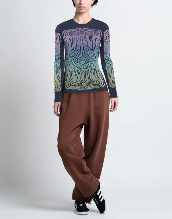 Stella McCartney Printed Embellished Long-sleeve T-shirt