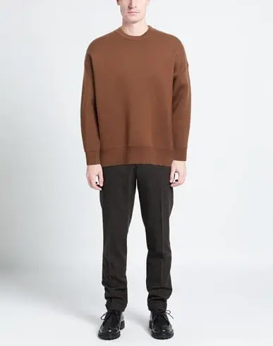 Palm Angels Knitted Crewneck Sweater - Brown