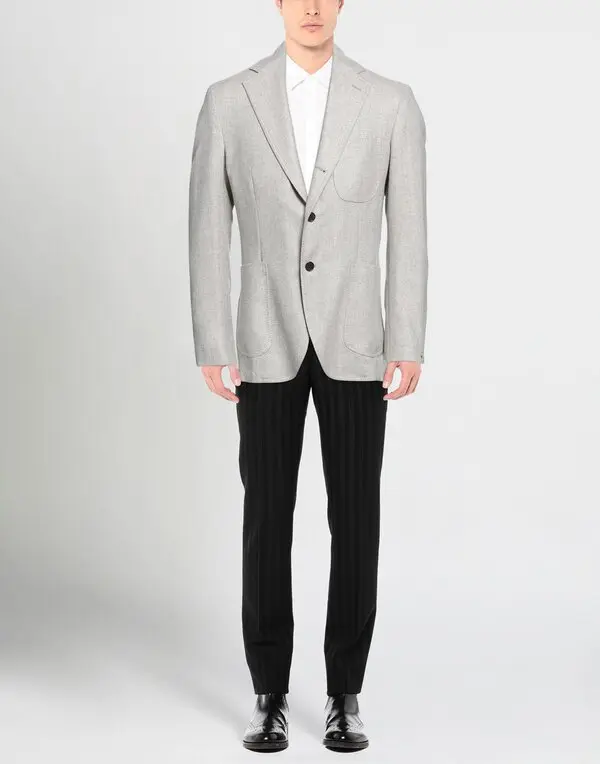 Errico Formicola Napoli Suit Jacket Cashmere In Beige - 31% Off