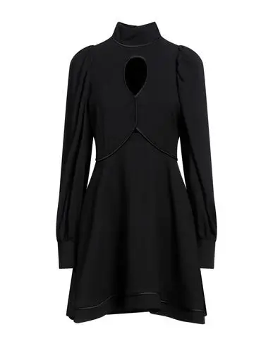 SIMONA CORSELLINI Mini Trapeze Dress - Black