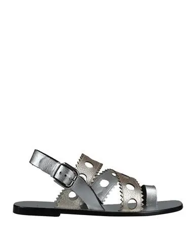 POLLINI Leather Thong Sandal