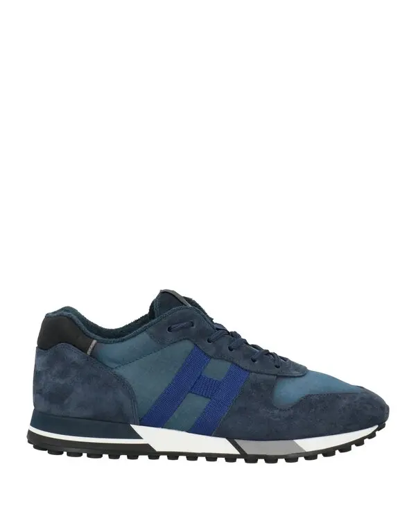 Hogan Sneakers Size Soft Leather, Textile Fibers