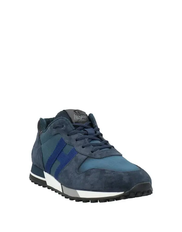 Hogan Sneakers Size Soft Leather, Textile Fibers