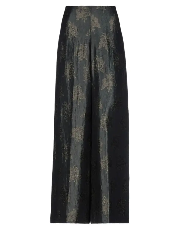 Malìparmi Floral-print Wide-leg Pants - Grey