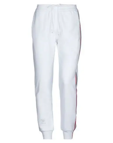 Thom Browne Pants Size Cotton, Elastane - White