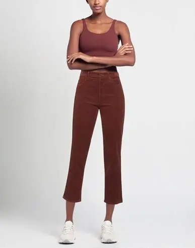 MOTHER Straight Leg Corduroy Pants