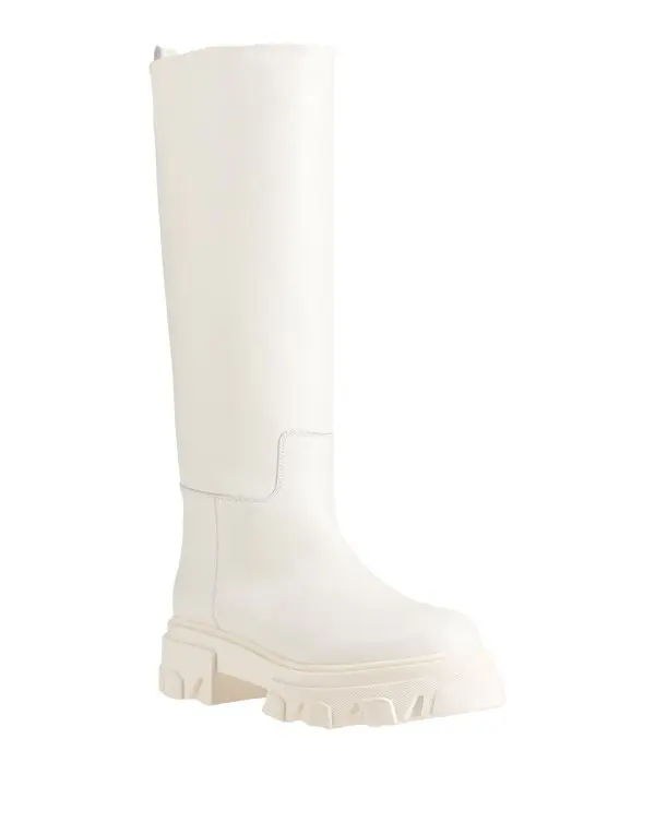 GIA BORGHINI Bovine Leather Boots - White