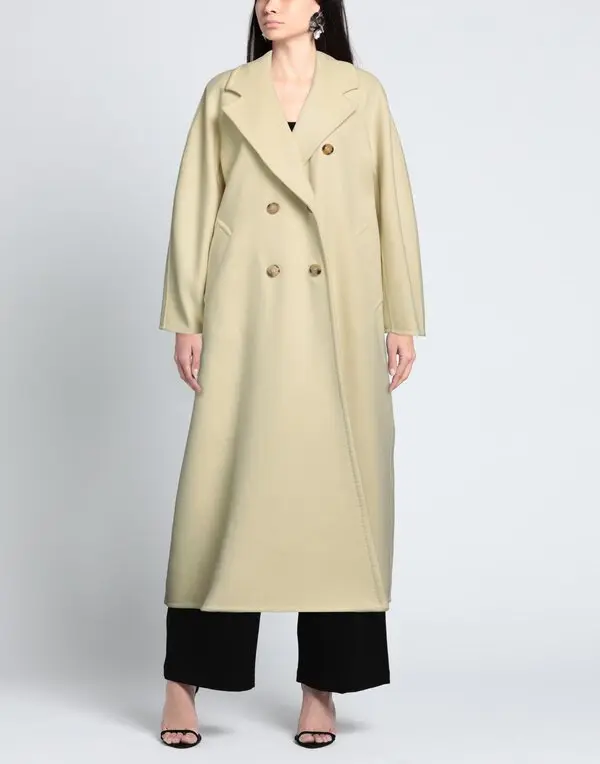 Max Mara Coat Light Size Virgin Wool, Cashmere