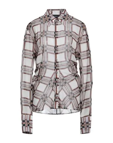 Dsquared2 Multicolor Crepe Shirt - Grey