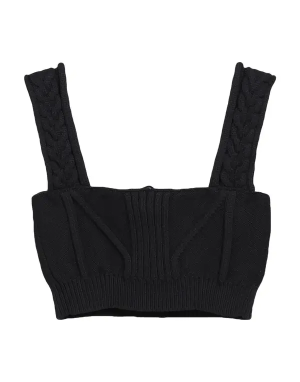 Attico Knitted Crop Top