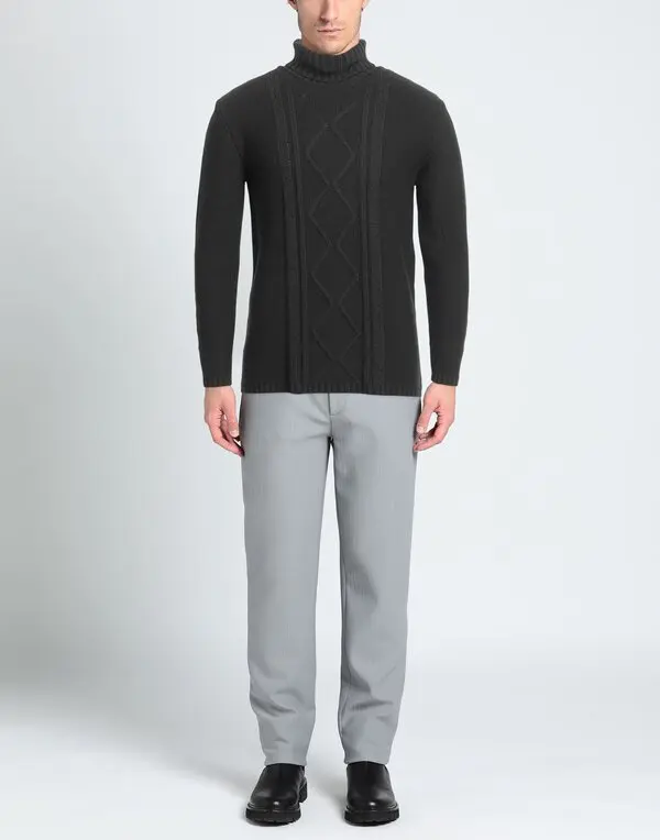 Roberto Cavalli Turtleneck Knit Top - Black