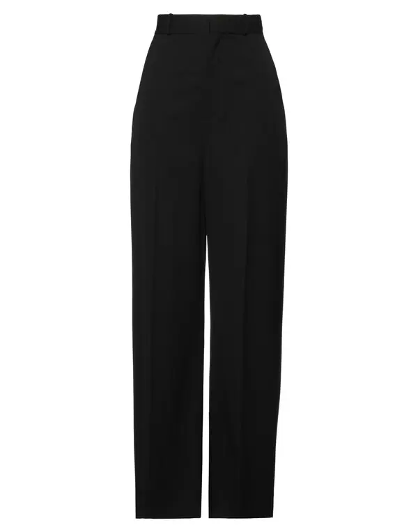 DEL CORE Flared Virgin Wool-cotton Blend Trousers