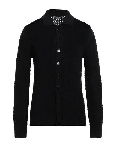 Dolce & Gabbana Virgin Wool Crochet-knit Cardigan