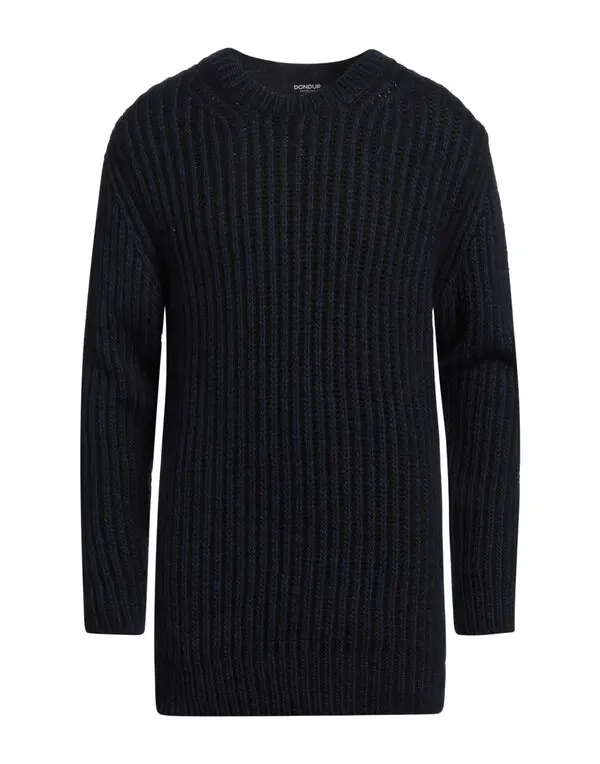 DONDUP Striped Knit Sweater - Blue