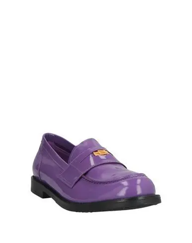 BALDININI Sky Leather Loafers - Purple