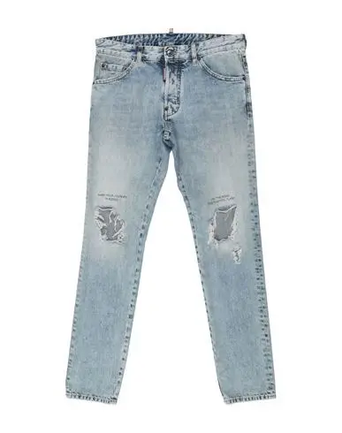 Dsquared2 Distressed Skinny Jeans - Blue