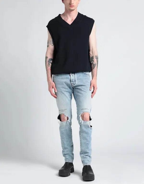 Dsquared2 Distressed Skinny Jeans - Blue