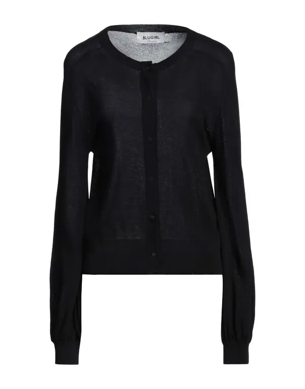 BLUGIRL Light Viscose Cardigan - Black