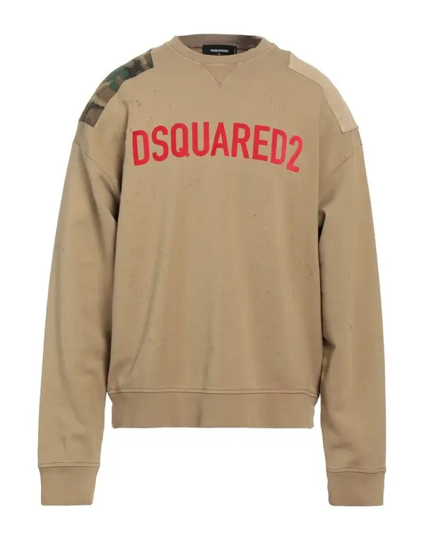 Dsquared2 Printed Sweatshirt - Beige