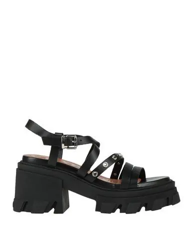 GANNI Sandals Size Leather