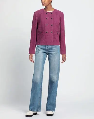 Pinko Bouclé Jacket - Magenta