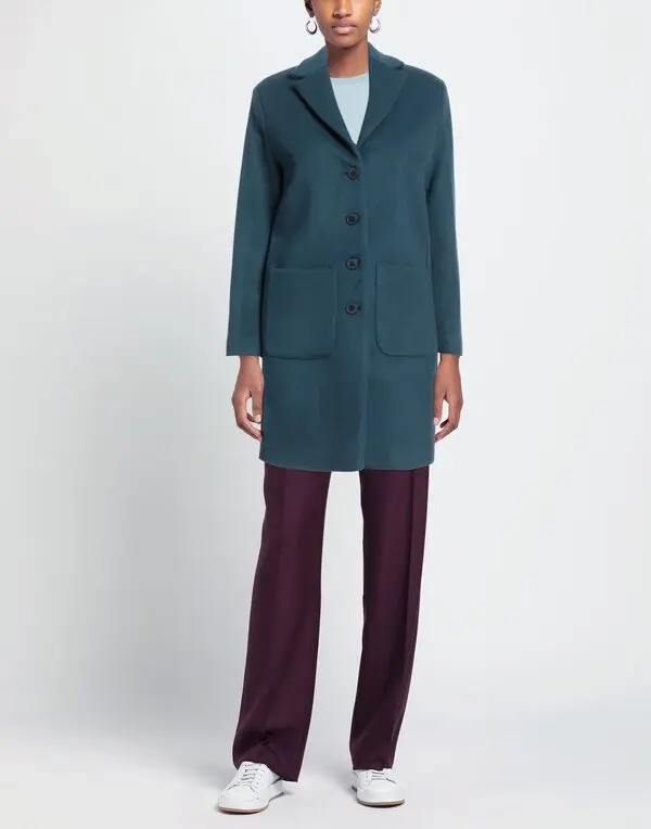 VIRNA DRÒ Long Sleeve Coat - Green