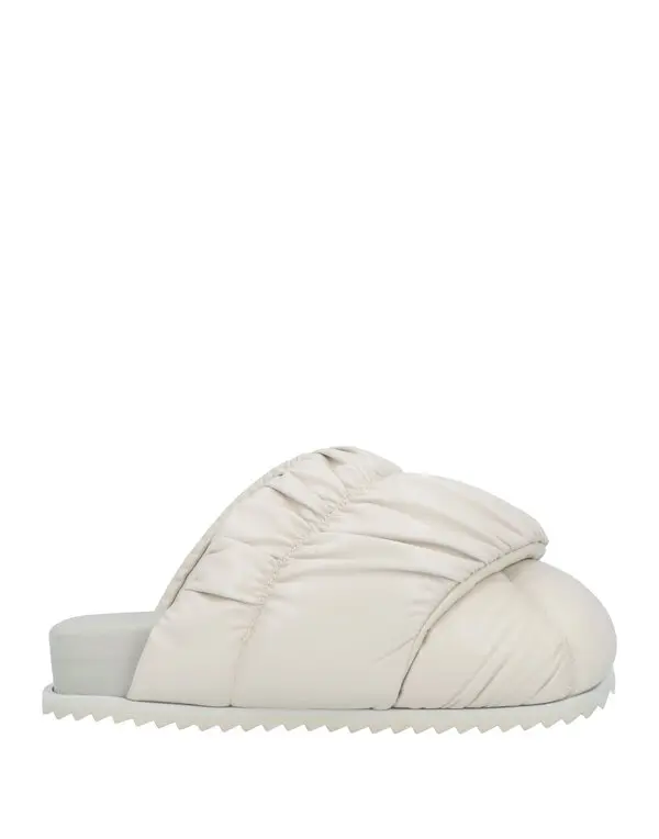 YUME YUME Textile Fiber Mules - White