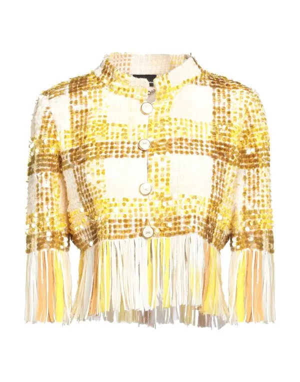 Elisabetta Franchi Single-breasted Blazer - Yellow