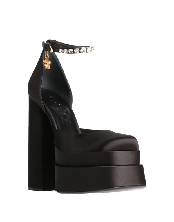 Versace Ankle-strap Pumps - Black