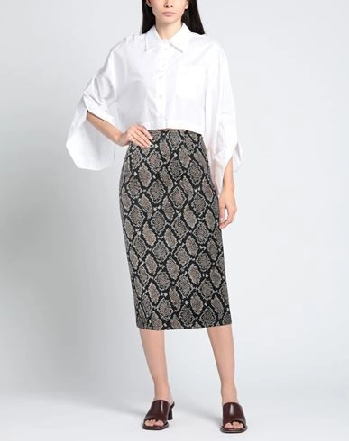 Moschino Animal Print Pencil Skirt