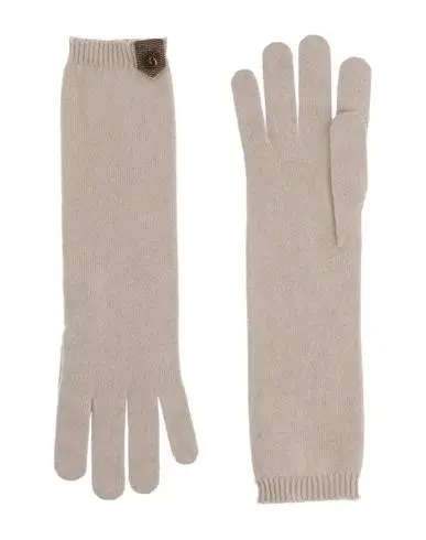 Brunello Cucinelli Cashmere Gloves - Beige