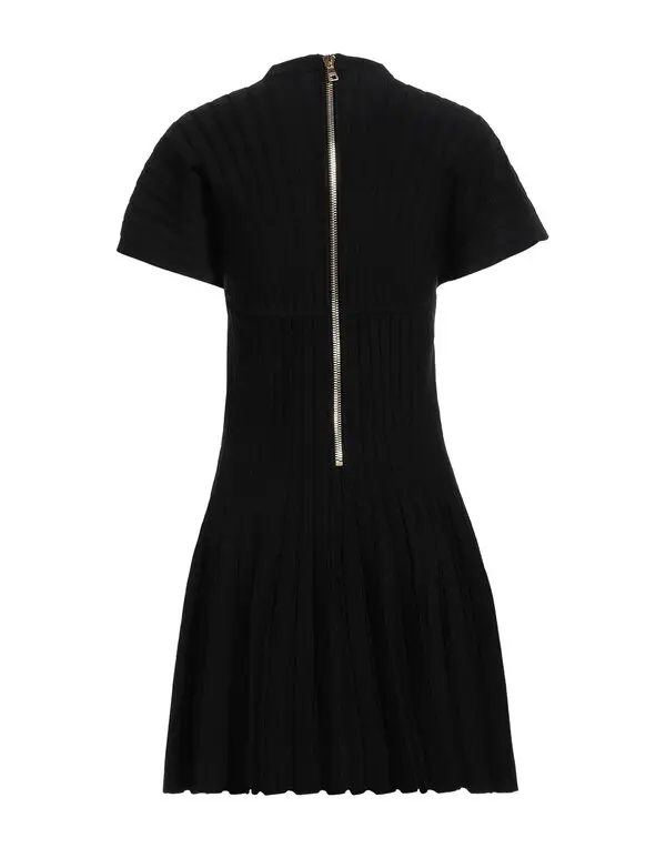 Balmain Mini Circle Dress - Black