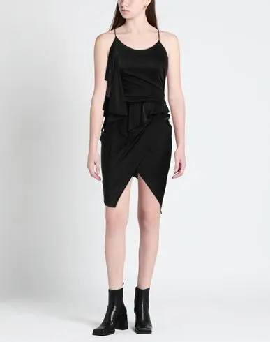 Alexandre Vauthier Viscose & Elastane Mini Dress - Black