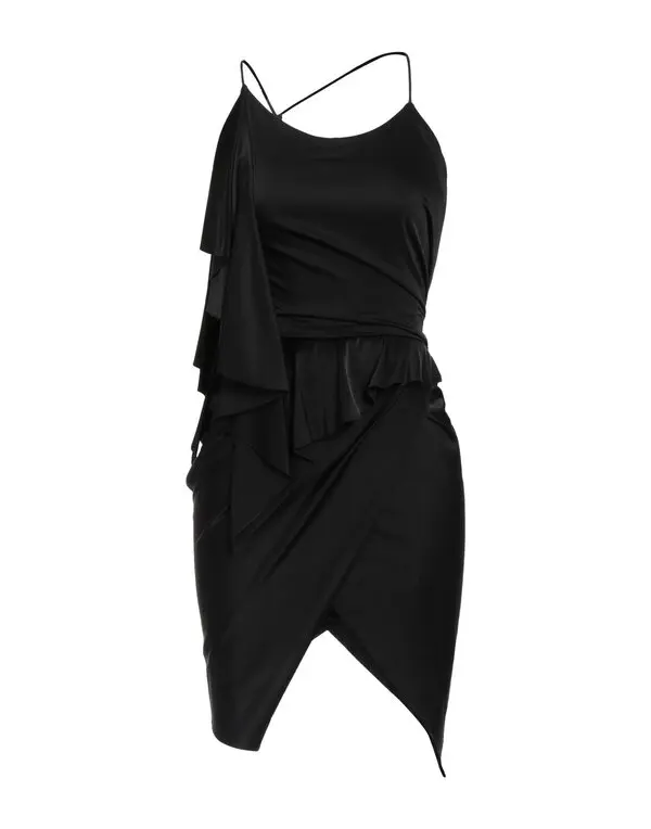 Alexandre Vauthier Viscose & Elastane Mini Dress - Black
