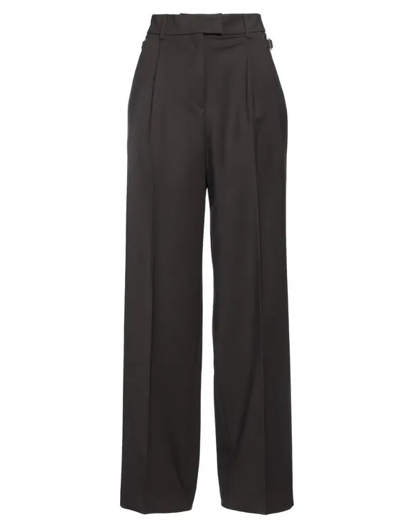 PT TORINO Pants In Virgin Wool And Elastane - Brown