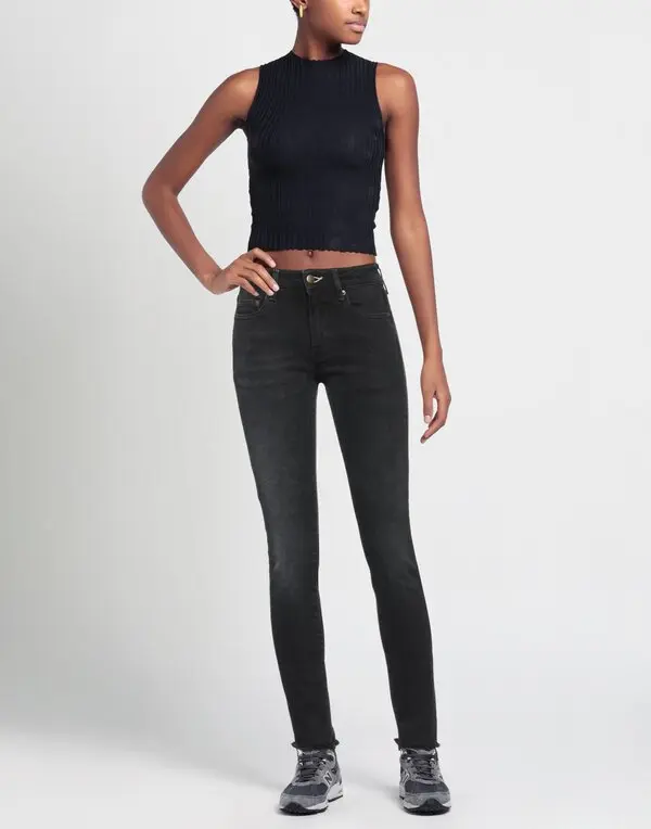 WASHINGTON DEE-CEE Organic Cotton Skinny Jeans With Recycled Elastane - Black