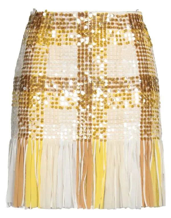 Elisabetta Franchi Mini Skirt - Yellow