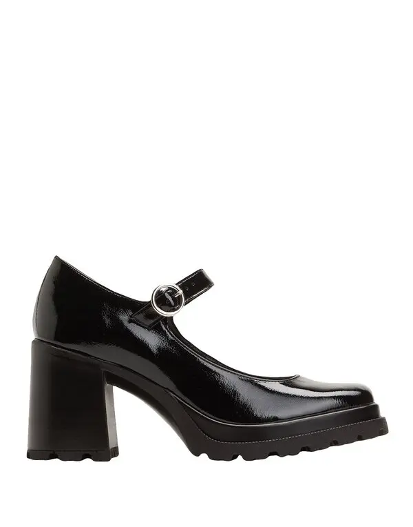 8 BY YOOX Patent Leather Mary Jane Pumps