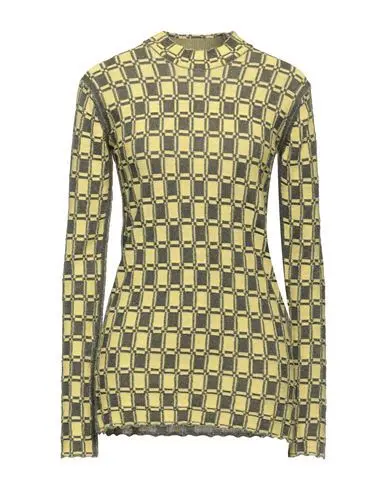 Kenzo Viscose And Cotton Lightweight Check Knit Pullover - Green