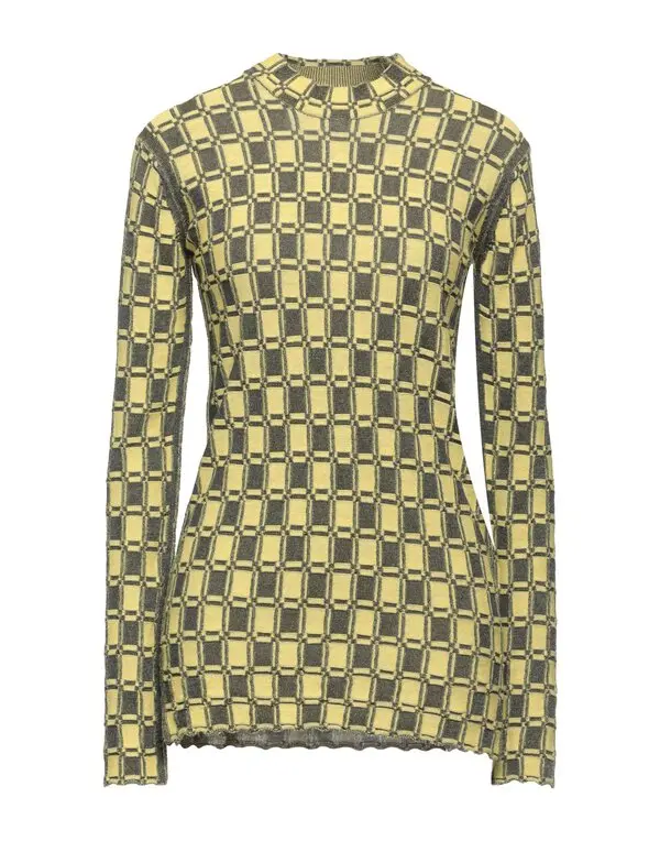 Kenzo Viscose And Cotton Lightweight Check Knit Pullover