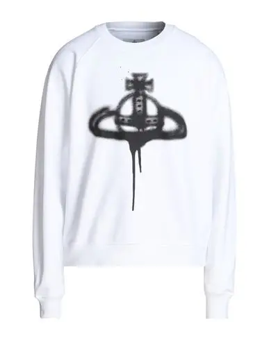 VIVIENNE WESTWOOD Sweatshirt Size Organic Cotton - White